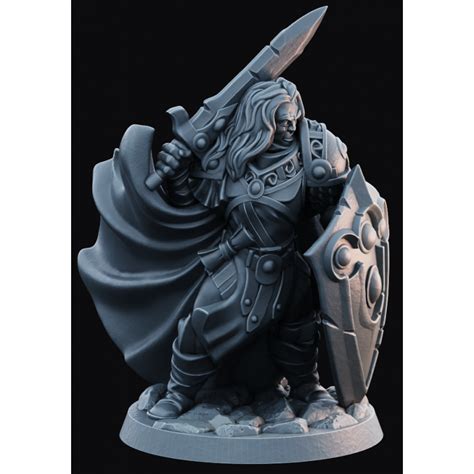 Arbiter Miniatures Paladin Male 1