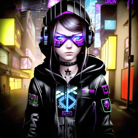 Cyberpunk Girl 52 By Punkerlazar On Deviantart