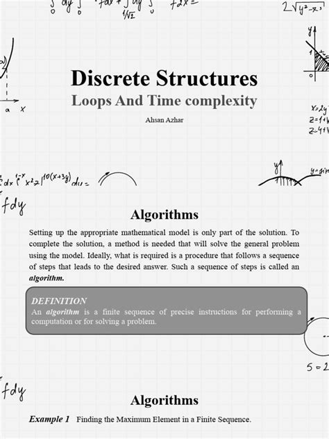 Loops And Timecomplexity Pdf Algorithms Control Flow