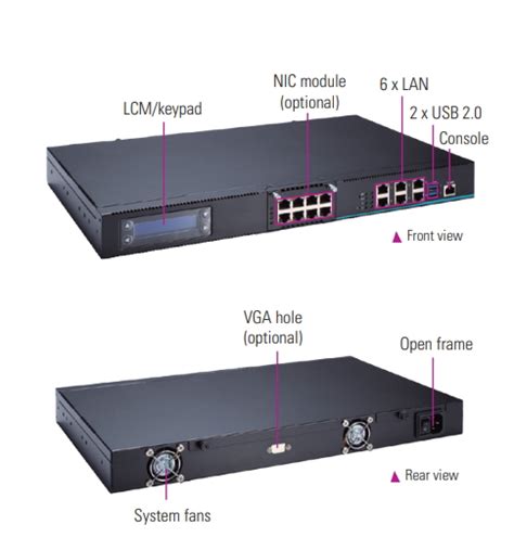 1u Rackmount Network Appliance With Intel® Dpdk And Qat