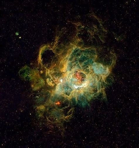 Star Birth In The Triangulum Emission Nebula