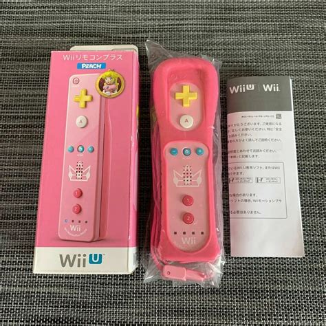 Nintendo Wii Motion Plus Princess Peach Limited Edition Remote