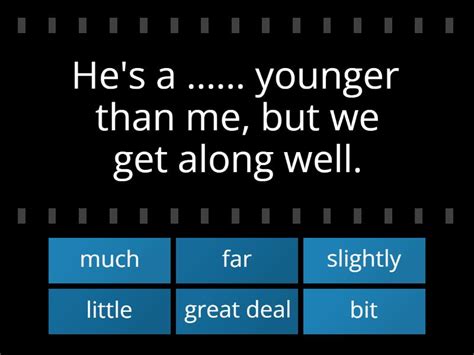 Interactive 4 Unit 4 Grammar Modifiers Find The Match