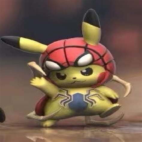 Pokemon Pokemon Marvel Avengers Iron Man Spider Man Pikachu Hand Model