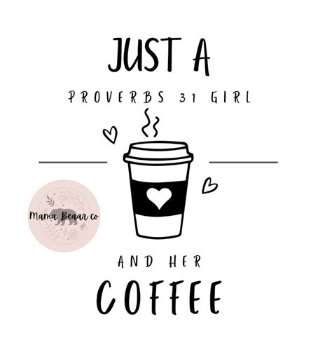 Proverbs 31 And Coffee Etsy