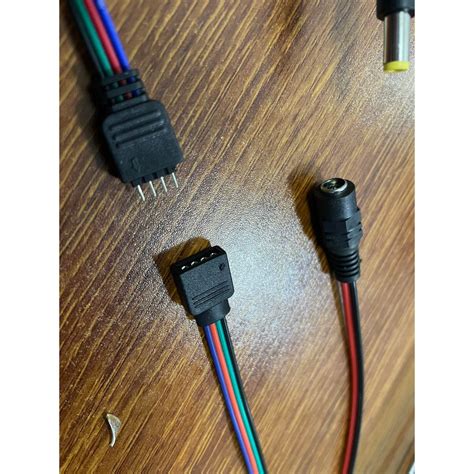 4wire 2wire Led Wire Strip Light Connector 8mm 10mm 12v 2 Pin 2core Lamp Adapter Lampu Led