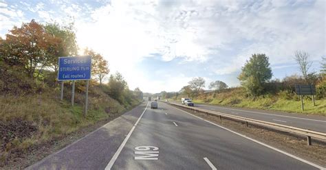 Six Car Crash On M9 Sparks Mile Long Tailbacks In Rush Hour Traffic