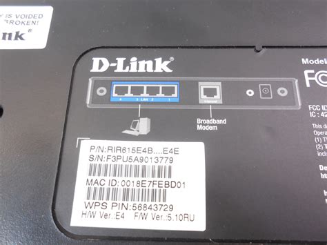 WiFi-роутер D-Link DIR-615 E4