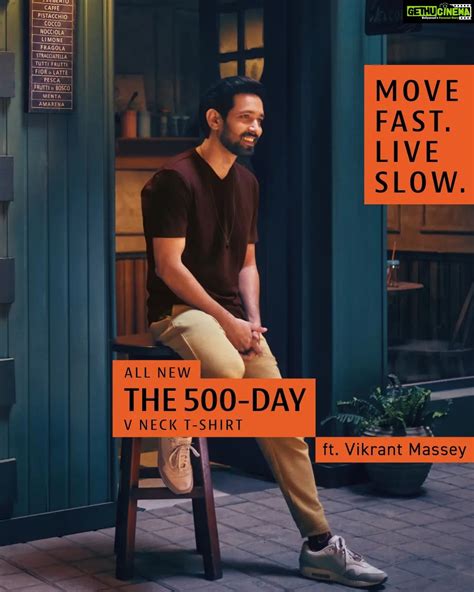 Vikrant Massey Instagram All New V Neck T Shirt By Damenschofficial