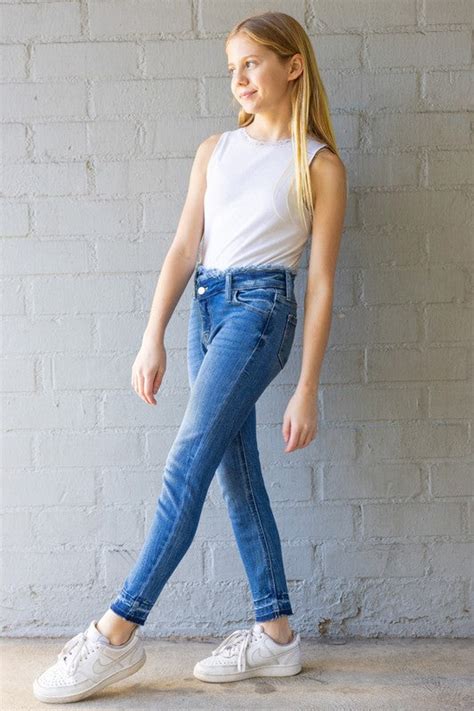Girls Kancan High Rise Ankle Skinny Jeans Sandhills Clothing Co