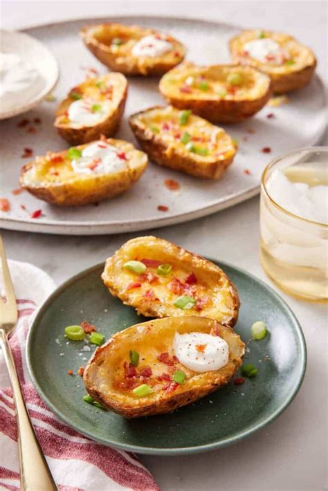 Air Fryer Potato Skins Preppy Kitchen