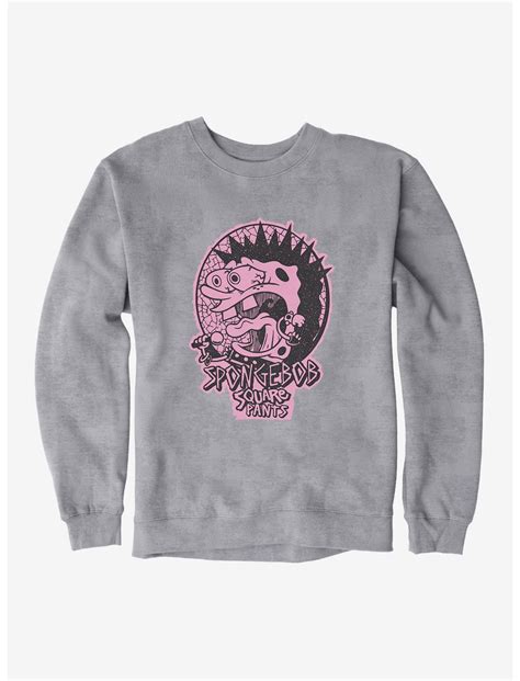 Spongebob Squarepants Punk Icon Sweatshirt Hot Topic