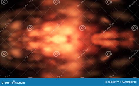 Realistic Fire Effect Backgrounds Digital Rendering Stock Illustration