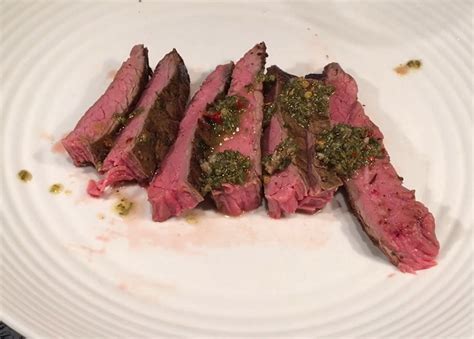 Costco Flank Steak Sous Vide Recipe With Chimichurri Shop Cook Love