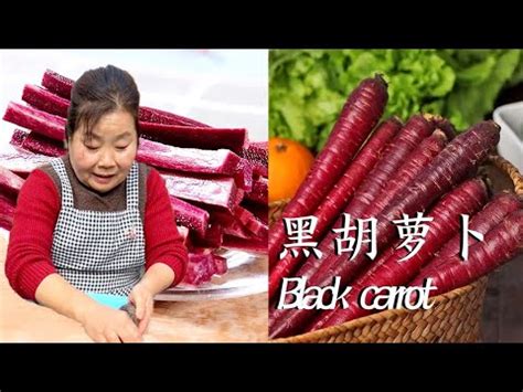 唐小米特色蘿蔔黑皮膚蘿蔔營養價值高今天分享幾種黑蘿蔔的做法給大家 美食制作 美食 烹飪 鄉村生活 YouTube