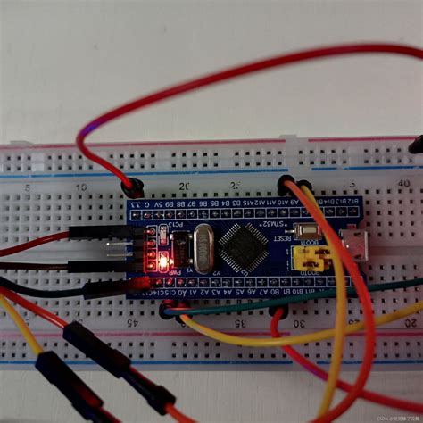 Stm32f103c8t6之用寄存器点亮led流水灯stm32f103c8t6 设置上拉寄存器 Csdn博客