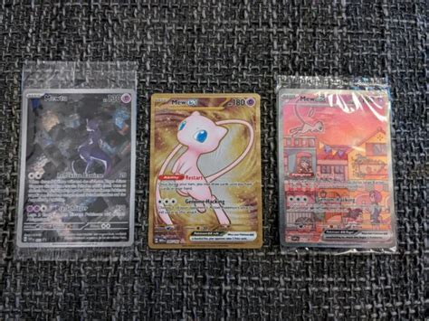 151 Ultra Premium Kollektion Mew And Mewtu Promos Pokemon Neu Deutsch