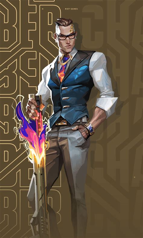 Mobile Wallpaper Video Game Valorant Chamber Valorant 1536624