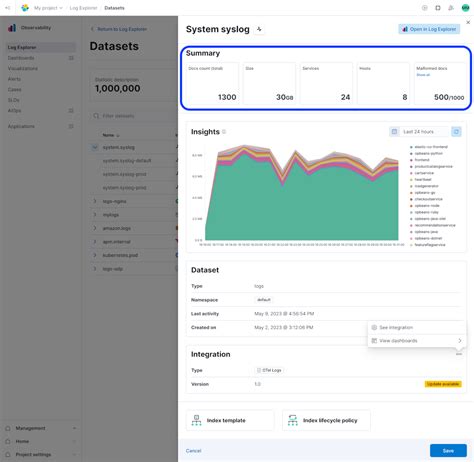 Dataset Health Flyout Summary Section Issue 170492 Elastic