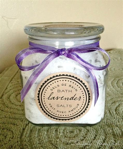 Lavender Bath Salts Fabulous Farm Girl