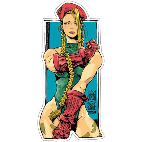Capcom Girl Capcom X B Side Label Sticker Cammy HLJ