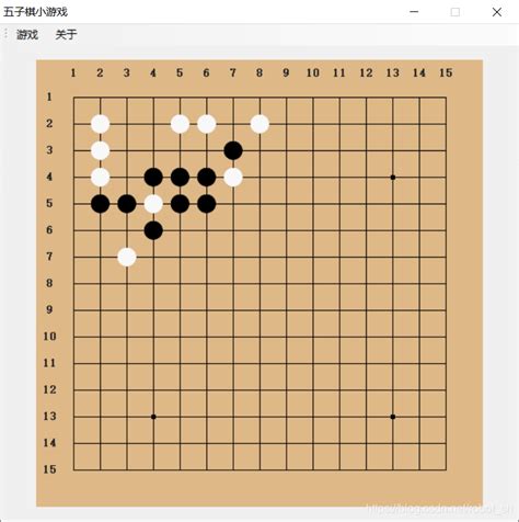 C五子棋（c课程设计）c五子棋课程设计 Csdn博客