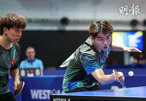 世大運｜陳顥樺姚鈞濤乒乓男雙強勢奪金 從小合作建默契信任成關鍵 1720 20250724 體育 即時新聞 明報新聞網