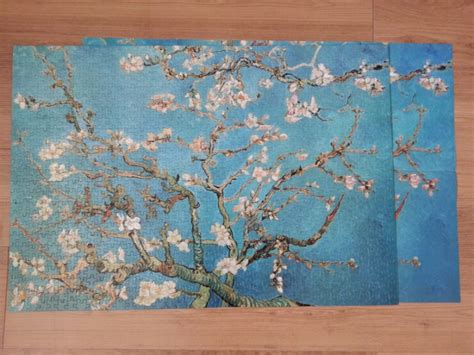 직소퍼즐 1000피스 퍼즐 액자 가격 꽃피는아몬드나무 빈센트 반고흐 Almond Blossom 네이버 블로그