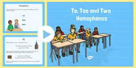 Homophones PowerPoint Hecho Por Educadores Twinkl