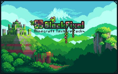 블록 픽셀 리소스팩 Blockpixel Texture Pack 더욱 더 네모네모하게 한마포