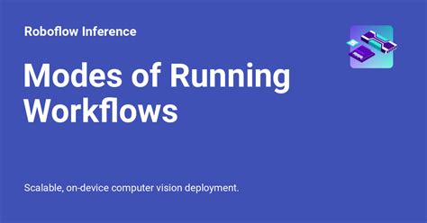 Running Workflows Roboflow Inference