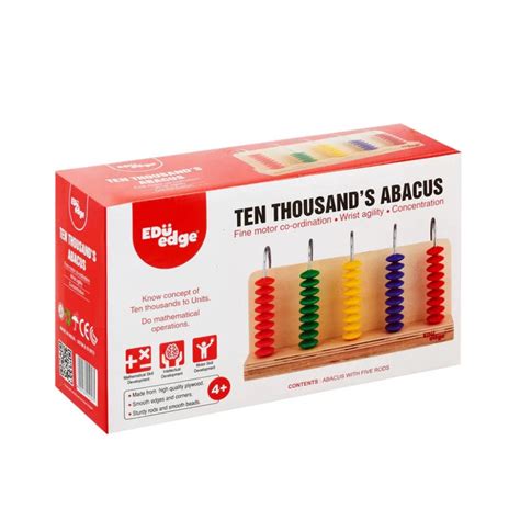 Eduedge Ten Thousands Abacus — Toycra