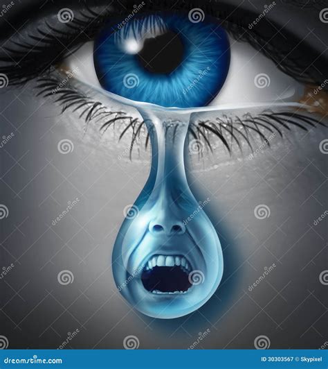 Pain Crying Eye Drawing Telegraph