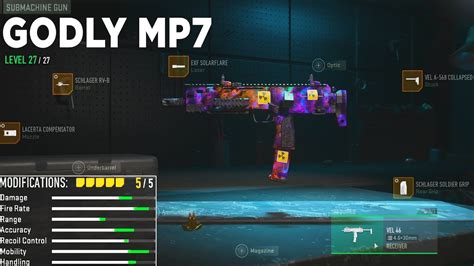 This Mp7 Build Is Godly In Mw2 🤫 Best Mp7 Class Setup Modern Warfare 2 Youtube