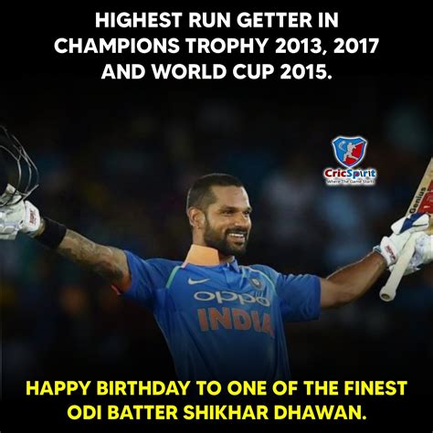 Happy Birthday Shikhar Dhawan Facebook