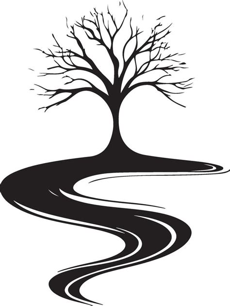 Tree With No Leaves On A White Background Vector Art At Vecteezy