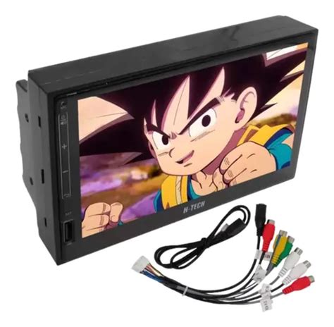 Multimídia Slim 7 Polegadas Android 13 Padrão Japonêschinês Preto