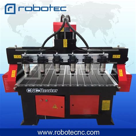 Multi Spindle Cnc Router Automatic Tool Changer Wood Cnc Router KW KW Spindles In