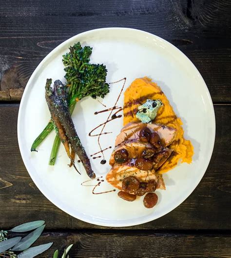 Roasted Carrots With Carrot Top Pesto