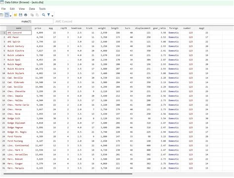 various data types of stata the data hall