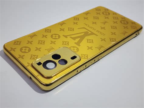 Vivo X60 Pro Golden Back Cover BT Limited Edition Store