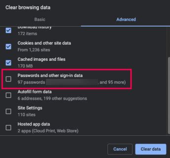 How To Delete All Saved Passwords On Chrome