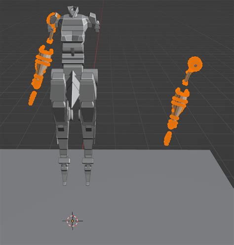 How Can I Flip The Hand Made Up Of Multiple Objects For Other Side Of The Model Modeling