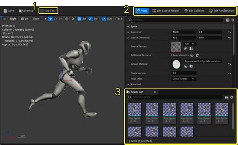 Paper 2d Sprite Editor In Unreal Engine