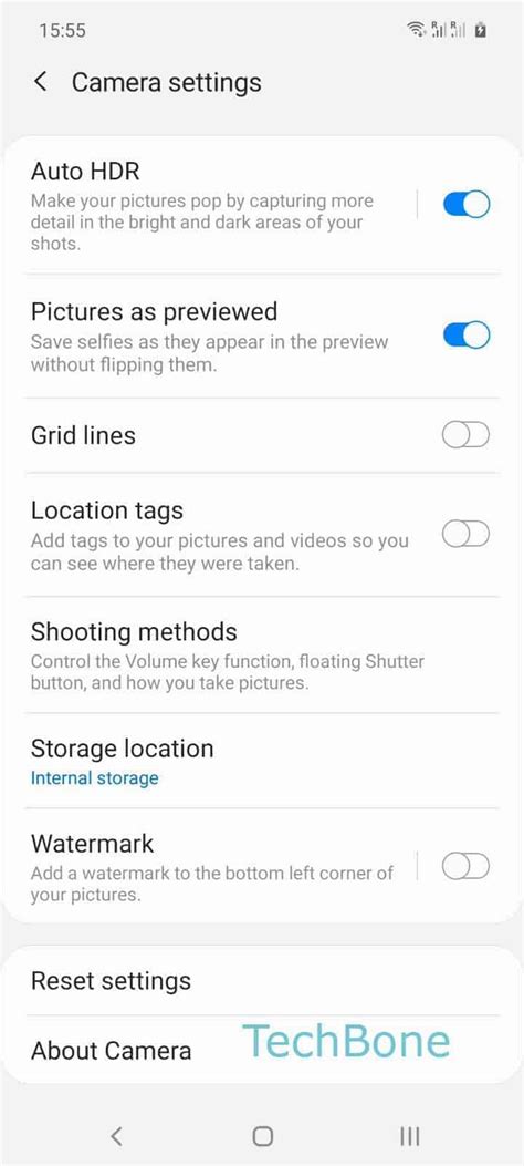 How To Reset Camera Settings Samsung Manual TechBone