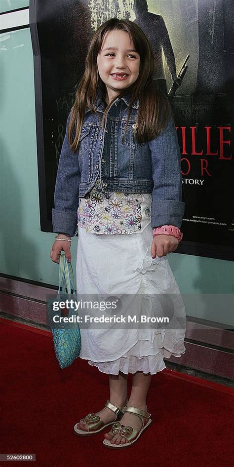 Actress Isabel Conner Attends The Film Premiere Of The Amityville