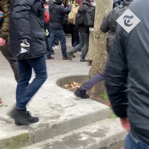 French Protester Needed Testicle Amputating After Being Struck By