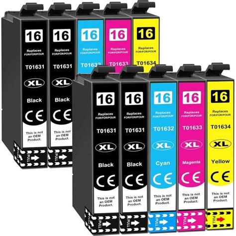 Xl Cartouches D Encre Pour Epson Xl Compatible Avec Workforce Wf Dwf Wf Dwf Wf