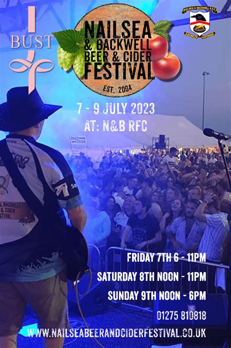 Nailsea And Backwell Beer And Cider Festival 2023 At Nailsea And Backwell