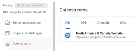 Datenstreams In Google Analytics 4 ReadData